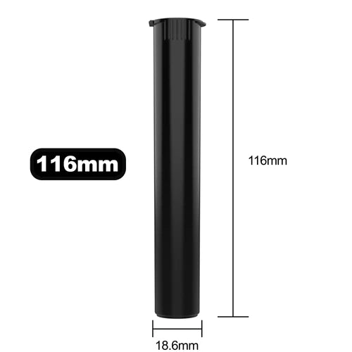 116mm Pop Top Tube (Various Colors) - Gray Line Supply